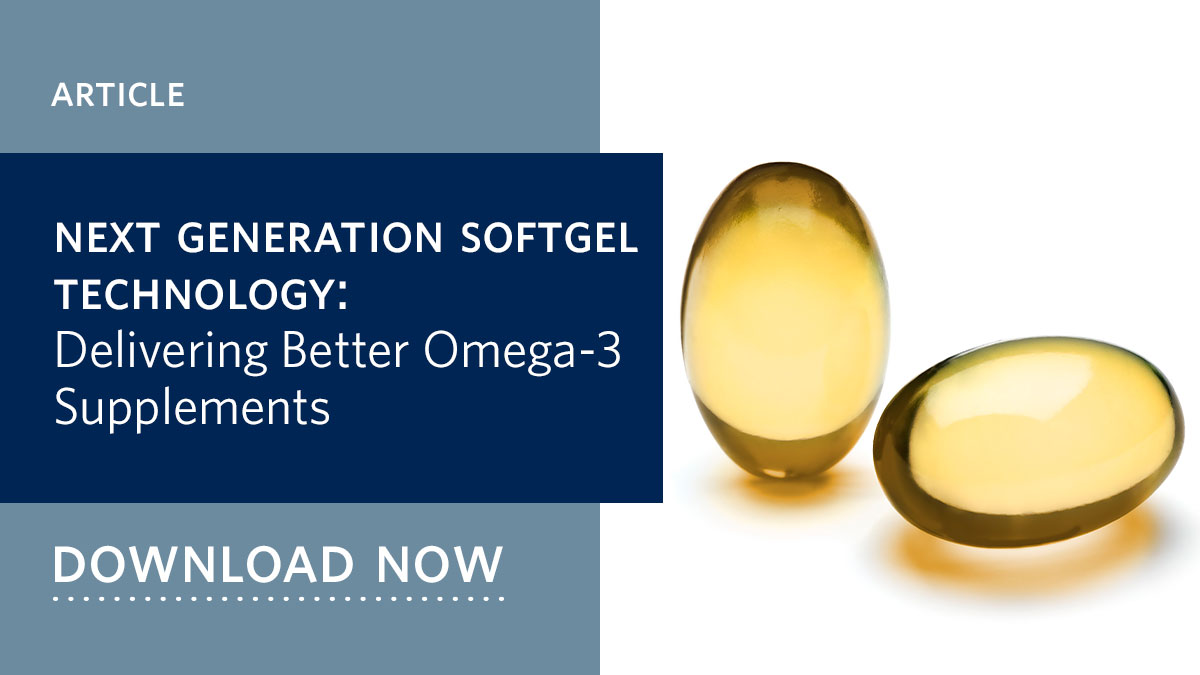 Softgel Technology: Delivering Better Omega-3 Supplements